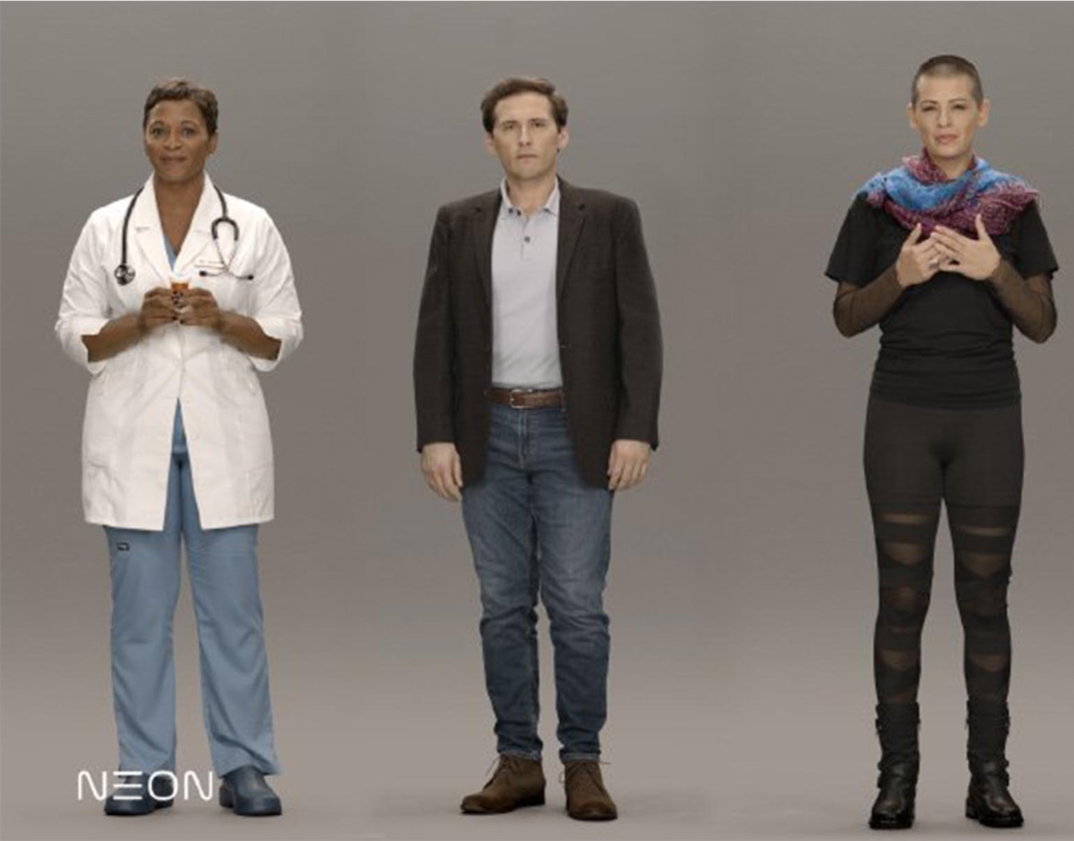 NEON artificial humans at CES behave, converse, and sympathize just ...