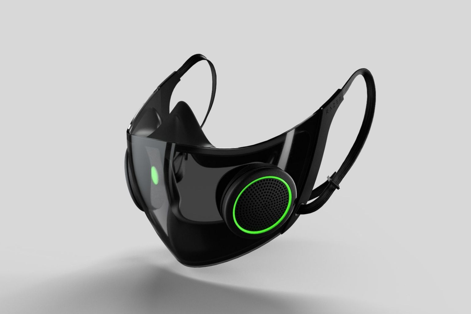 Razer develops concept for transparent light-up face mask - Designyatra