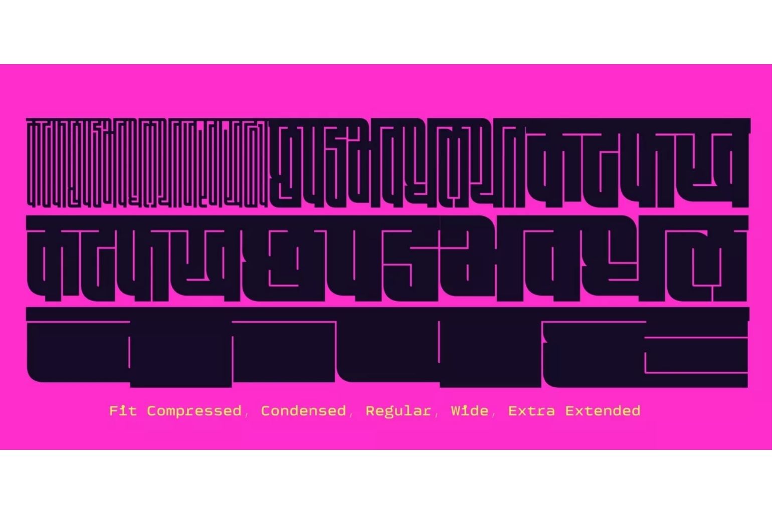 Fit Devanagari, a Typeface that Matches Nothing but Goes with ...